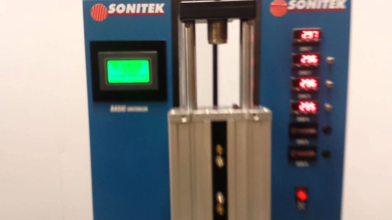 Sonitek Basic S5 Spectrum Thermal Heat Staking Bench-top Pneumatic ...