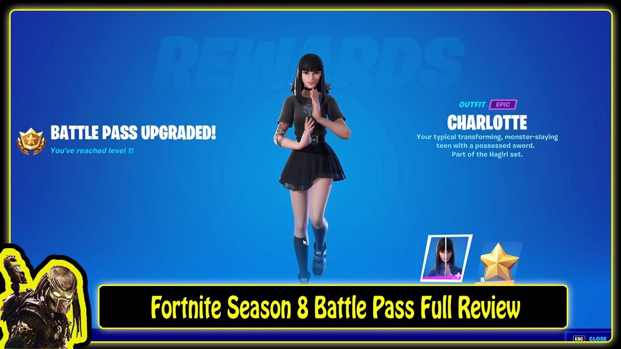 Fortnite Battle Pass Full Review / Season 8 Chapter 2 - YouTube