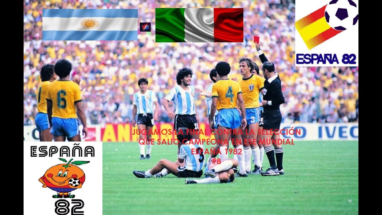 FIFA WORLD CUP ESPAÑA 1982 CON ARGENTINA CAP 8 JUGAMOS LA FINAL CONTRA ...