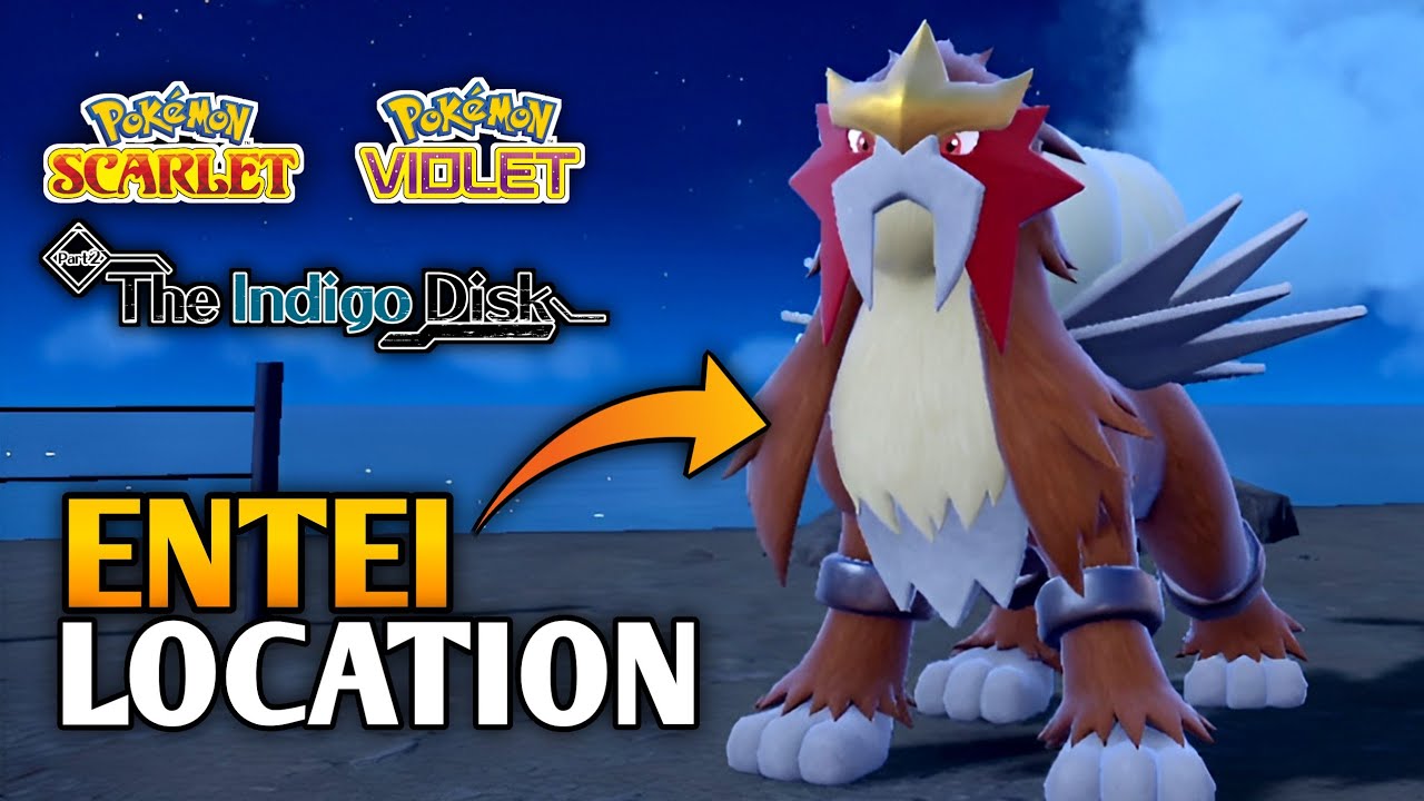 How To Catch Entei In Pokemon Scarlet & Violet : The Indigo Disk DLC ...