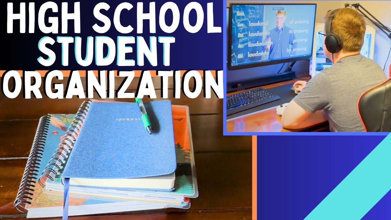 How My HOMESCHOOLER Stays Organized Manages His Time In HIGH SCHOOL how-my-homeschooler-stays-organized-manages-his-time-in-high-school