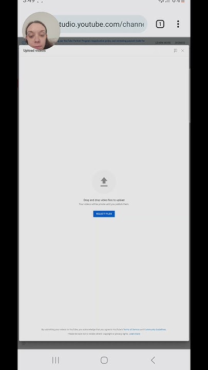 Easy Fix for Uploading Videos to Youtube on a Mobile Device When Select Files Won't Work!! - YouTube
