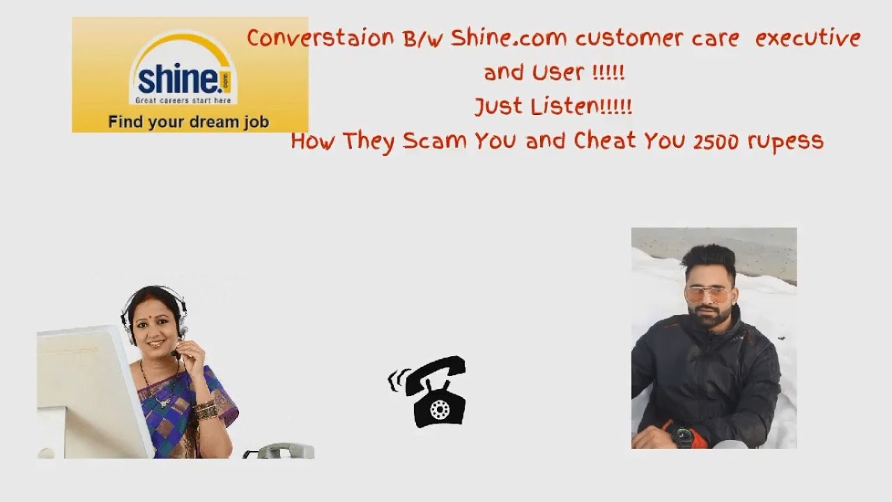 shine.com || Call Recording b/w Shine.com Scammer and Job Seeker (PART1 ...
