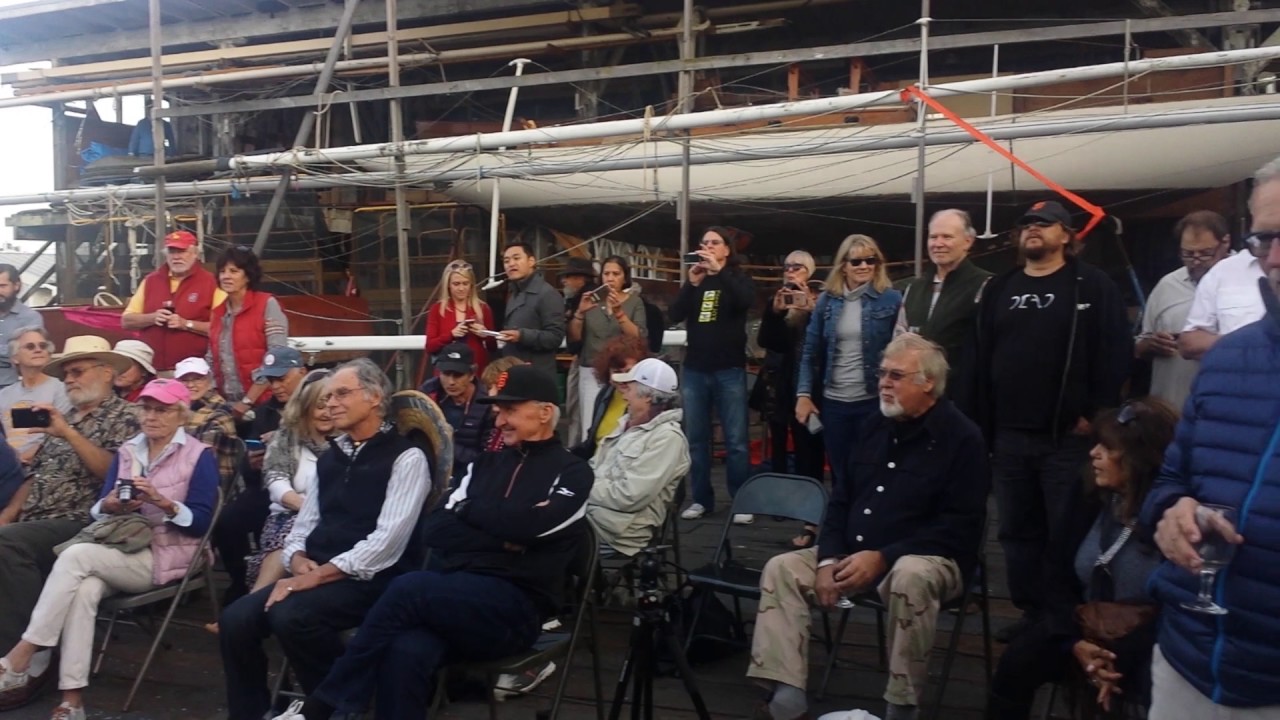Ramblin Jack Elliot Commodore Tompkins Sausalito 2016 - YouTube