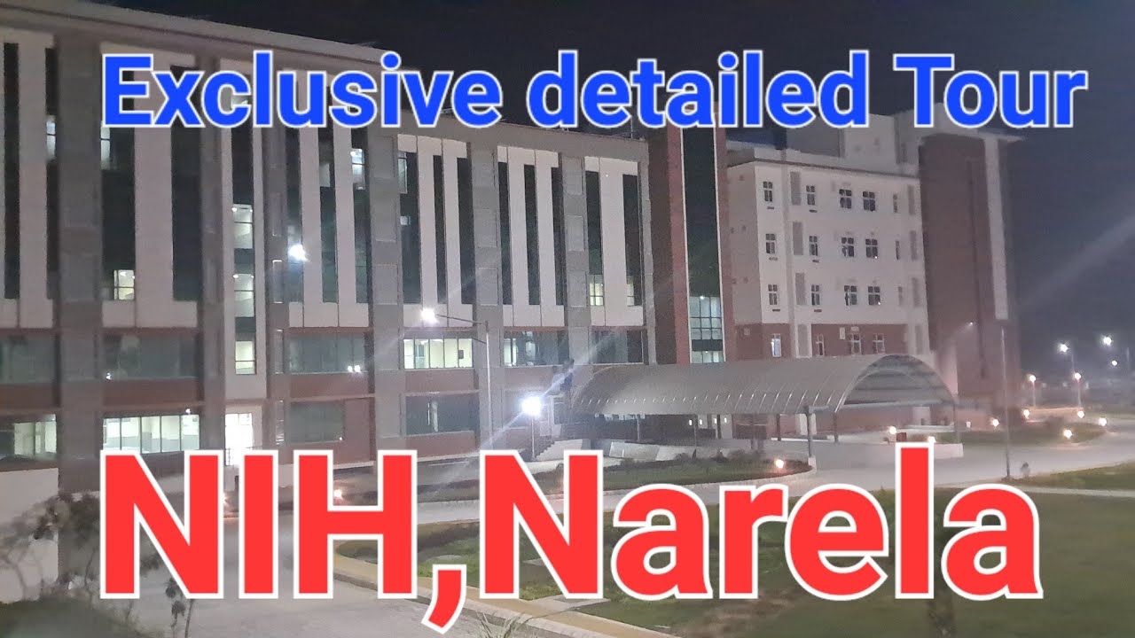 NIH Narela,New Delhi🥳Complete Tour Of college and Hospital|To be ...