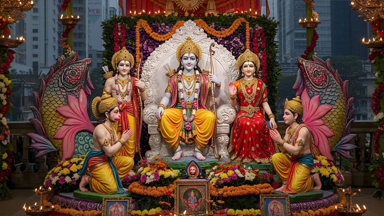 Myશ્રી રામ કથા દીવસ -6 - YouTube