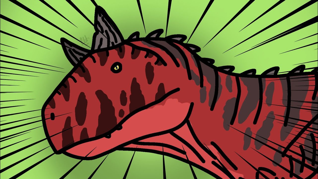 Drawing @GatorBoyCL's OC: "Leo" the Carnotaurus - YouTube