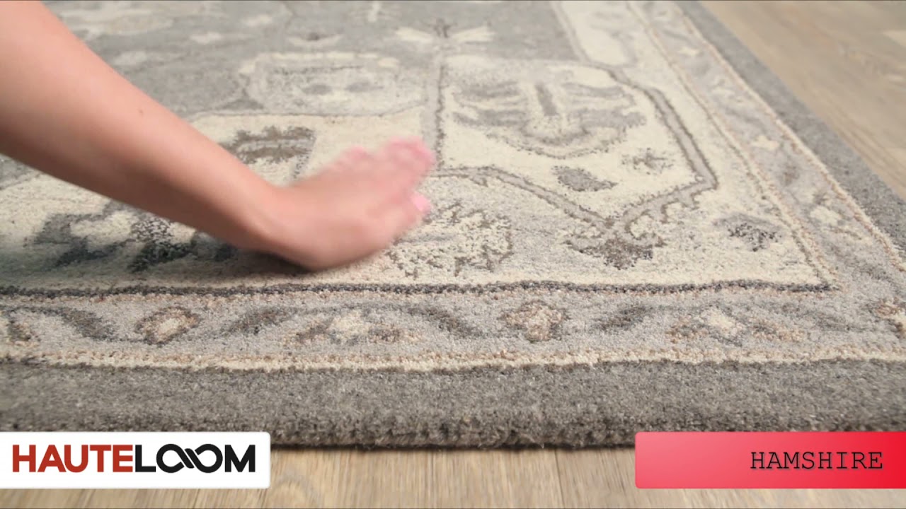 Hamshire Area Rug | BoutiqueRugs.com - YouTube