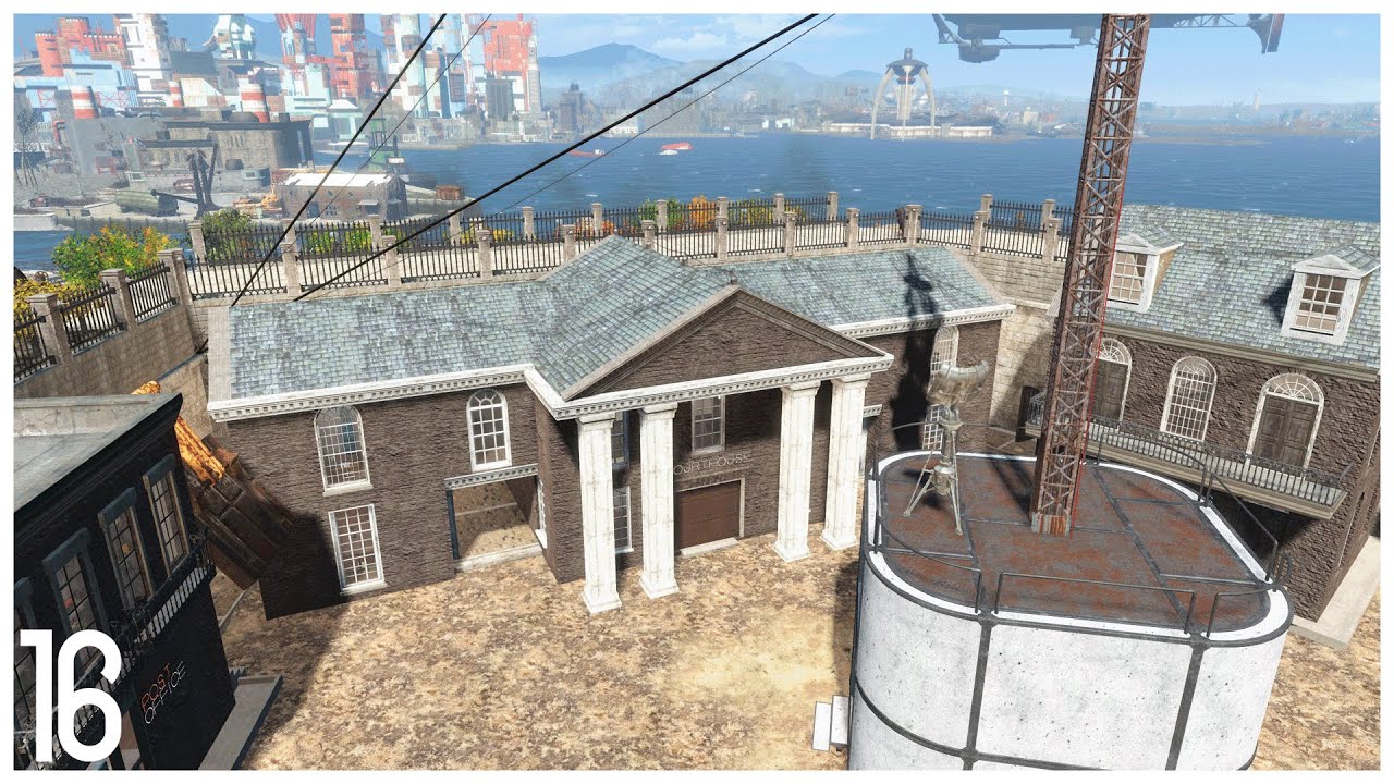 Fallout 4 Settlement Builds #16 | The Castle Building FINALE! | CN ...