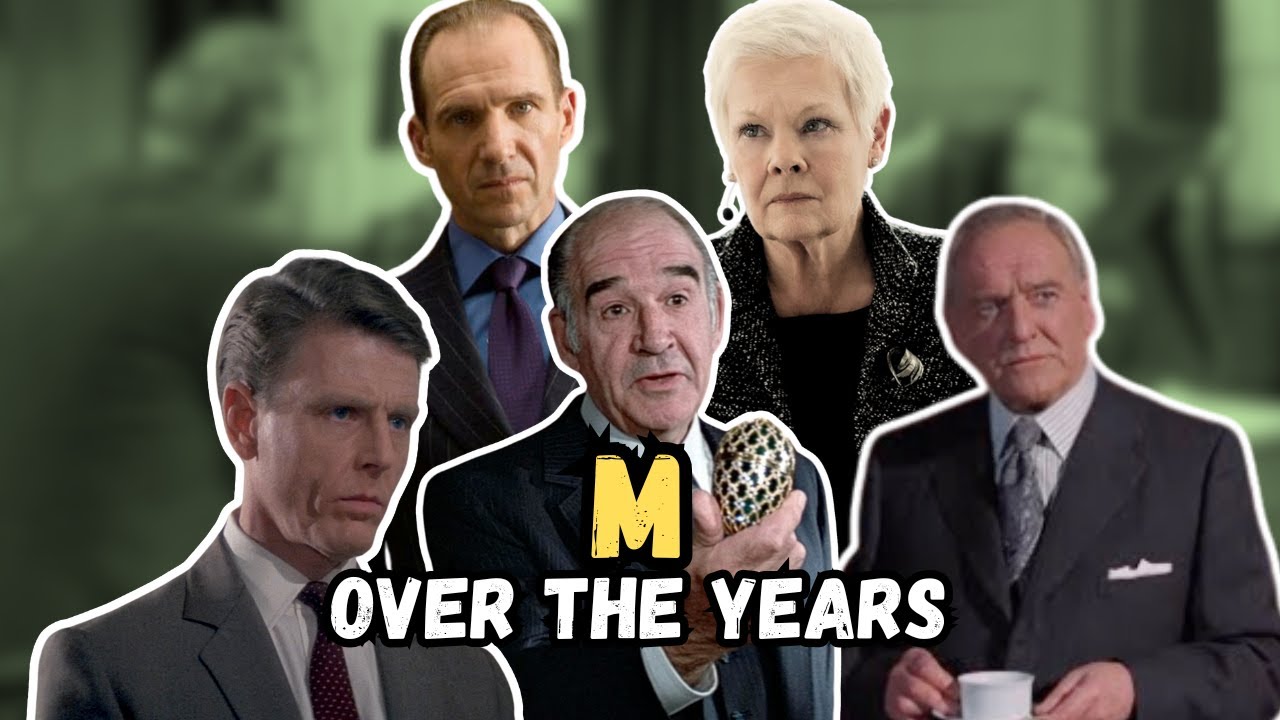 The Evolution of M: Bond’s Leader Through the Ages - YouTube