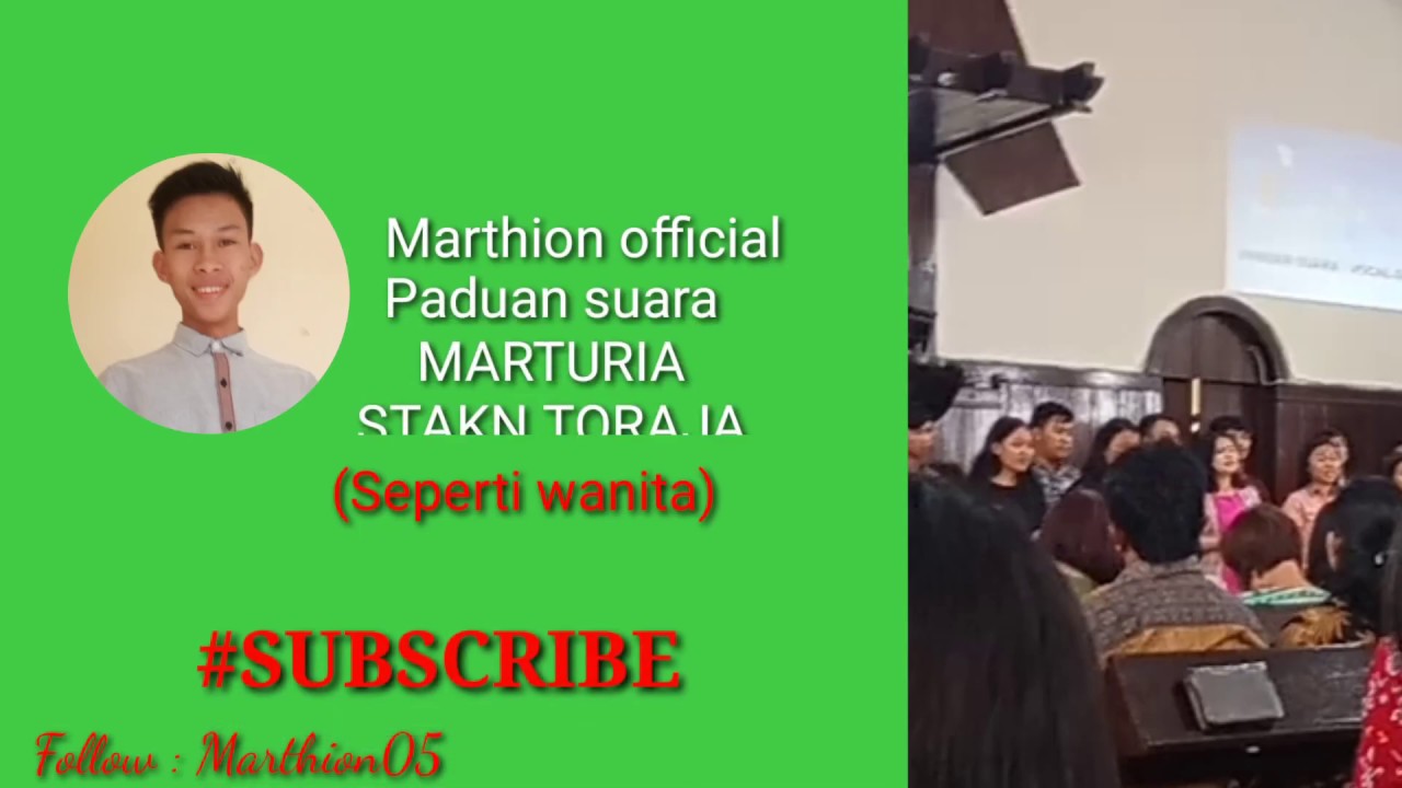 Paduan suara mahasiswa STAKN TORAJA di gereja Elim Rantepao - YouTube