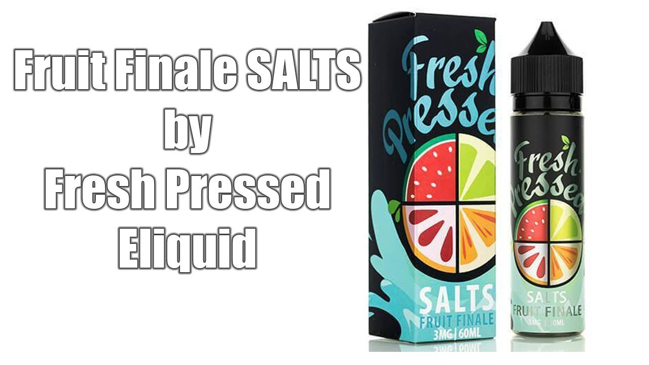 Fruit Finale by Fresh Pressed E-liquid Review - YouTube