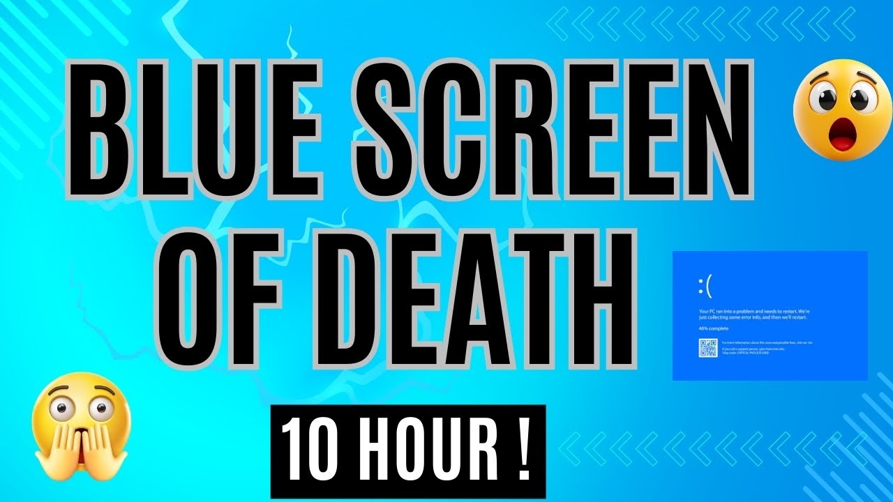Fake Blue Screen of Death Windows HD😨Prank Windows Error Fake Windows ...