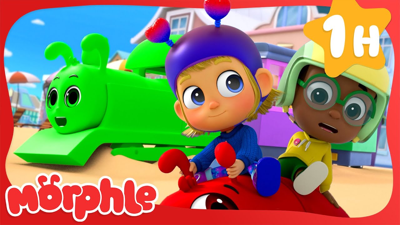 Train Chase + More | Morphle | Science Cartoons For Kids| Moonbug Kids ...