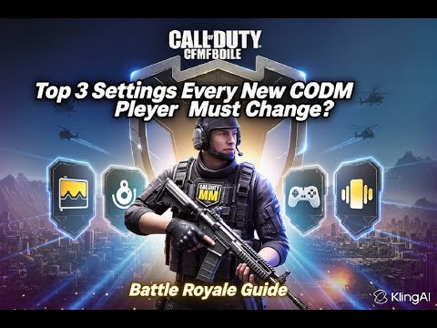 Top 3 Settings Every New CODM Player Must Change Battle Royale Guide ...