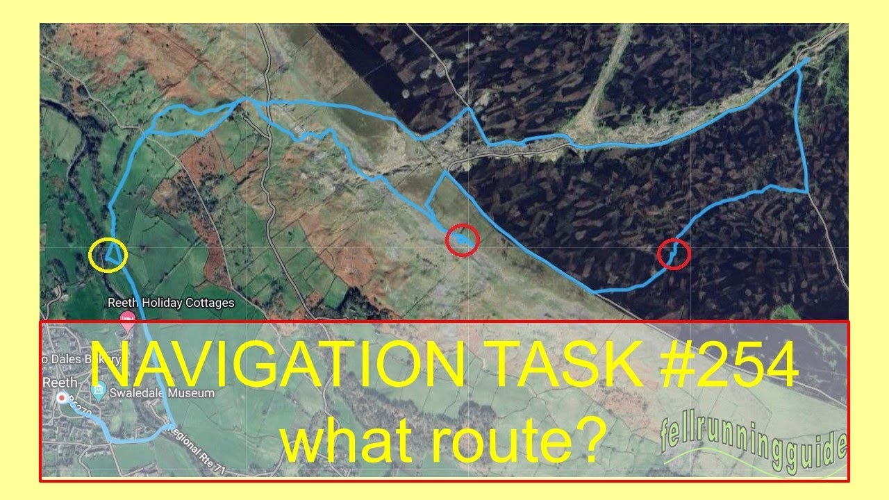 Map Reading Task 254 Where did I go? - YouTube