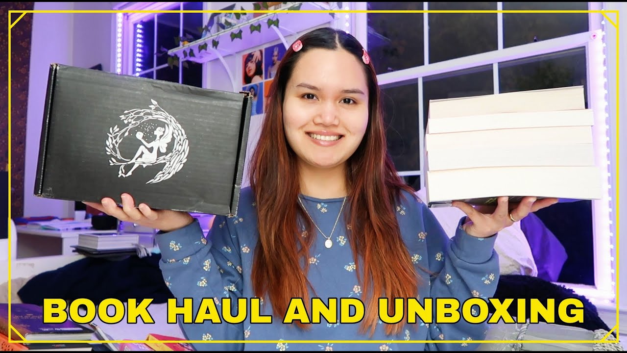 HAULING ROMANCE BOOKS AND UNBOXING THE OCTOBER FAIRYLOOT BOX 💗 - YouTube