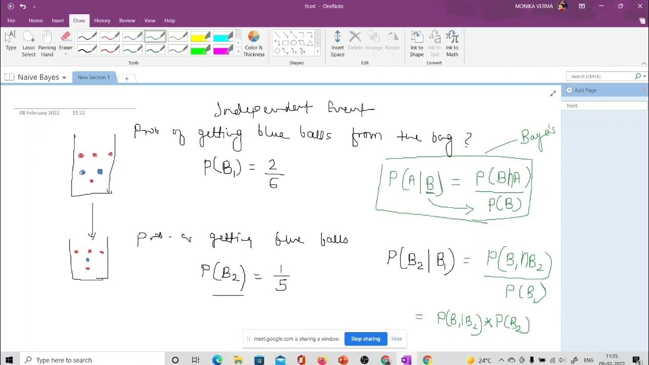 Naive Bayes Mathematical Approach | Probability Calculation of Naive Bayes - YouTube