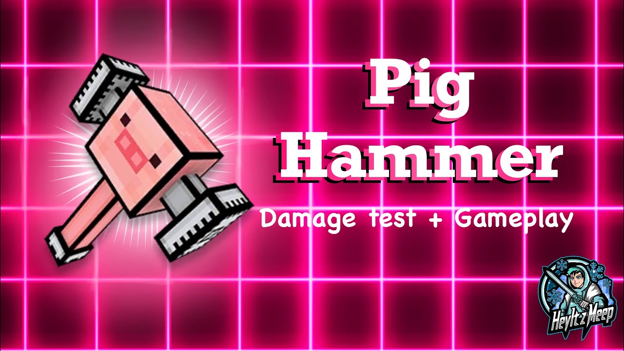 Old Pig Hammer - Damage test + Gameplay - PG3D - YouTube