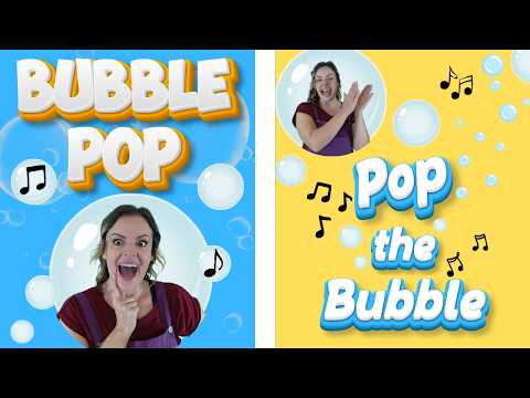B B Blow The Bubbles | Big Bubble Songs for Toddlers | Kids Songs and Actions with Miss Katie