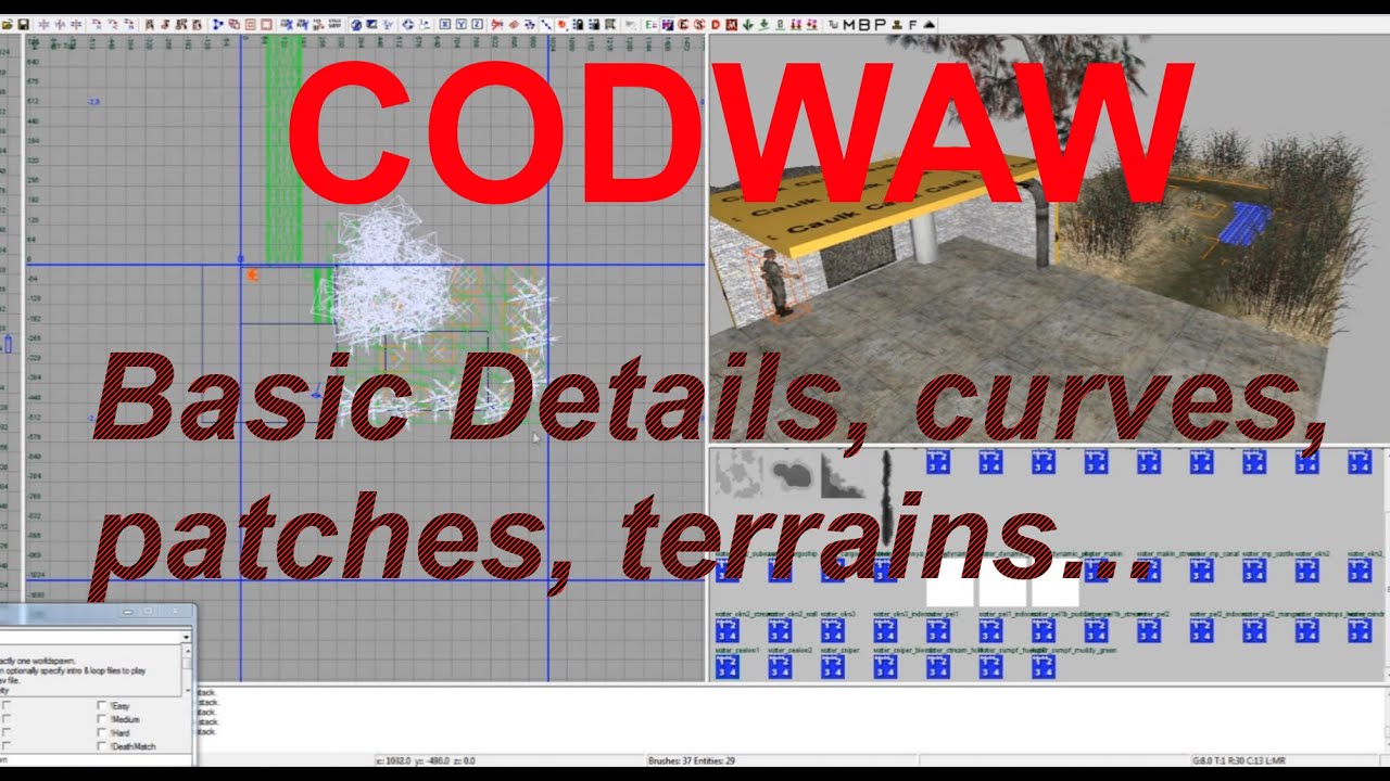 codwaw - radiant tutorials - detailing basic - YouTube