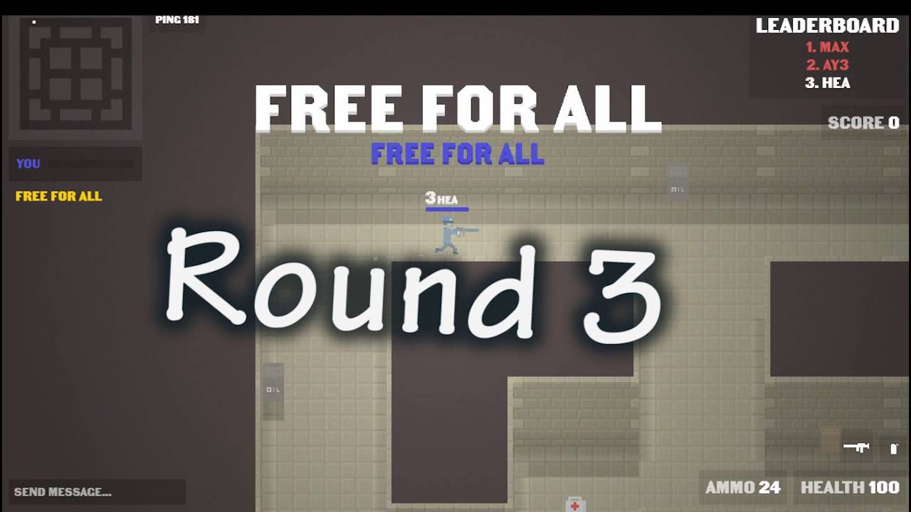 [Vertix.io #1] Free for All - YouTube