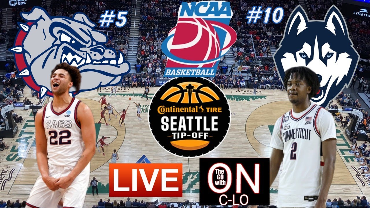 🔴 Gonzaga Bulldogs Vs. UCONN Huskies: Live NCAA Basketball Stream - YouTube
