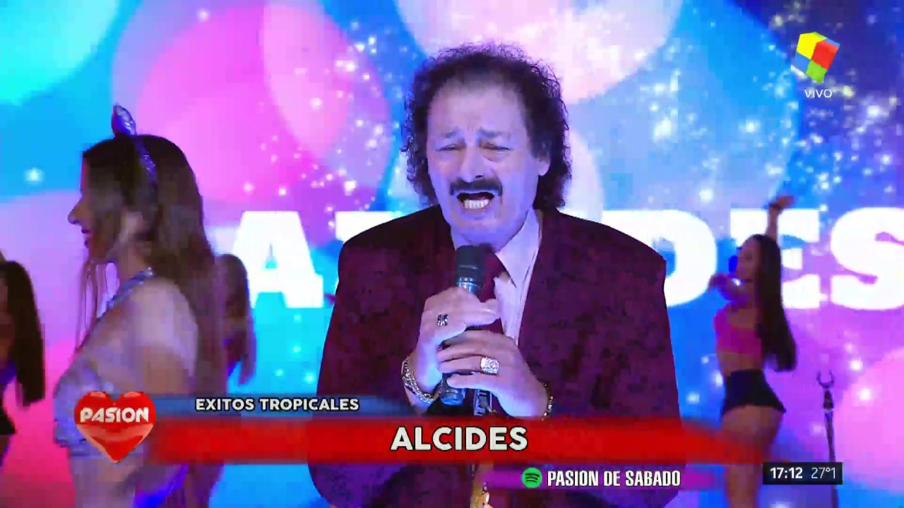 Alcides, con sus clásicos, en Pasión de Sábado - YouTube
