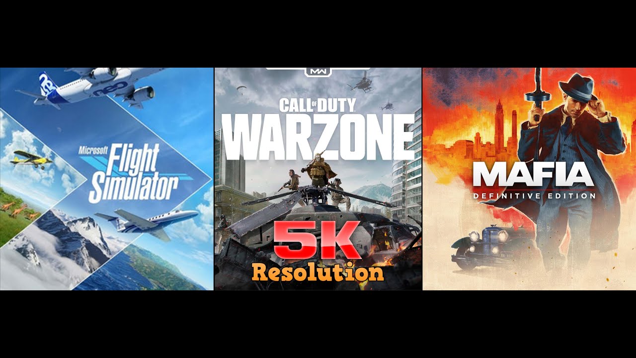 call of duty WarZone 5k resolution - YouTube