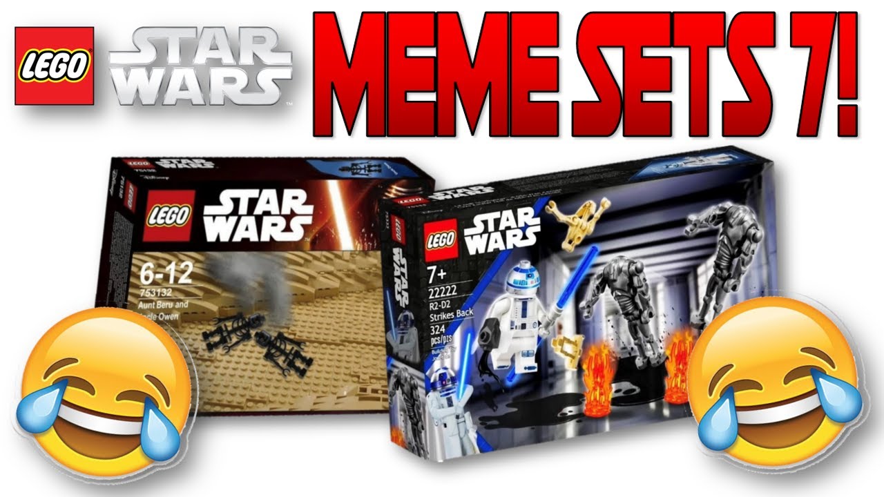The FUNNIEST LEGO Star Wars MEME Sets 7! - YouTube