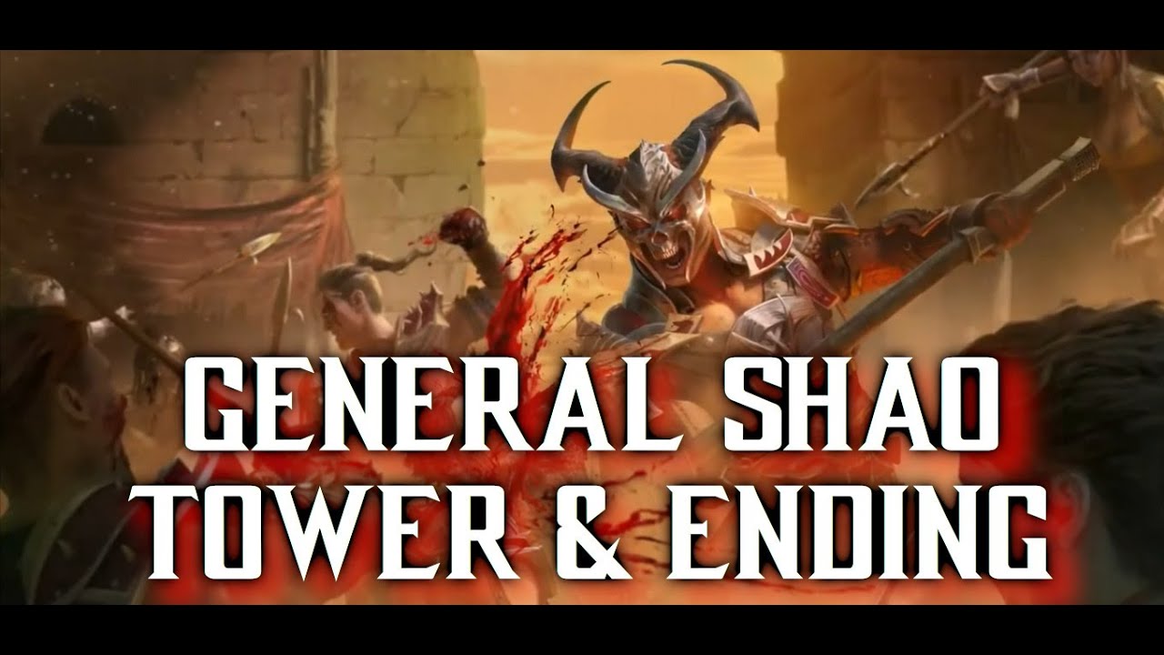 MK1 General Shao Tower Playthrough & Ending - Mortal Kombat 1 "General ...