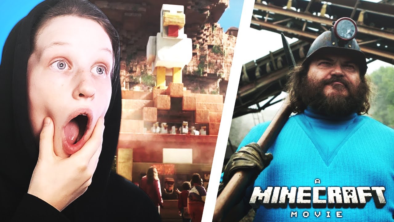 THE MINECRAFT MOVIE TRAILER LOOKS INSANE - YouTube