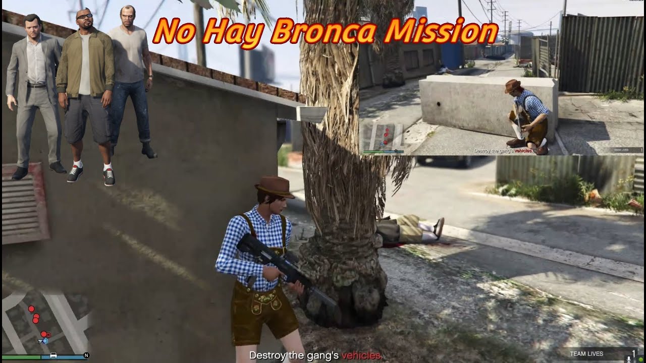 No Hay Bronca Mission - GTA Online - YouTube