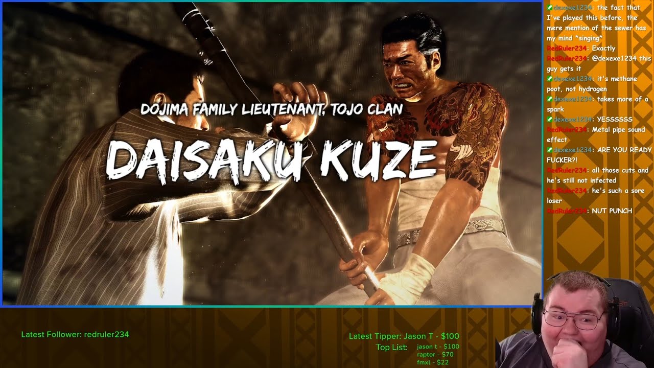THE MOMENT YAKUZA HOOKED ME ON THE SERIES (Kuze Sewer Fight) - YouTube