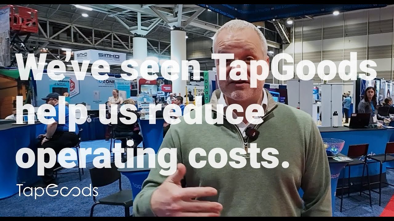 TapGoods has helped us reduce operating costs. - YouTube