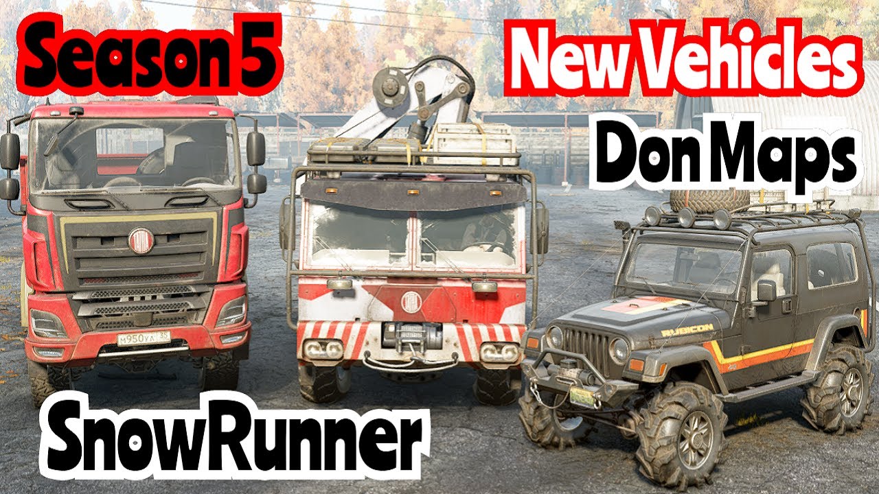 SnowRunner Season 5 - Don Maps & Missions - YouTube