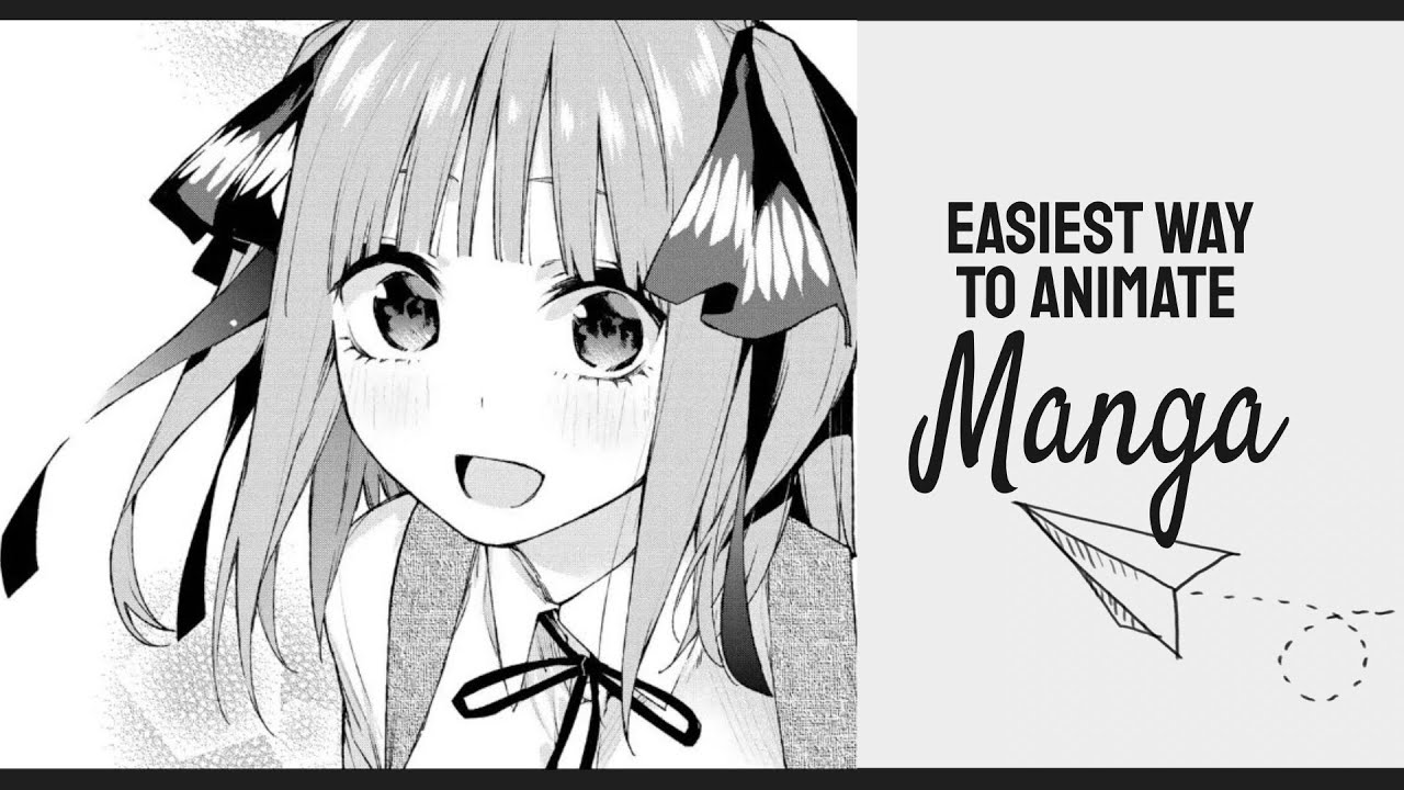 How I Animate Manga (Easiest Way) - YouTube