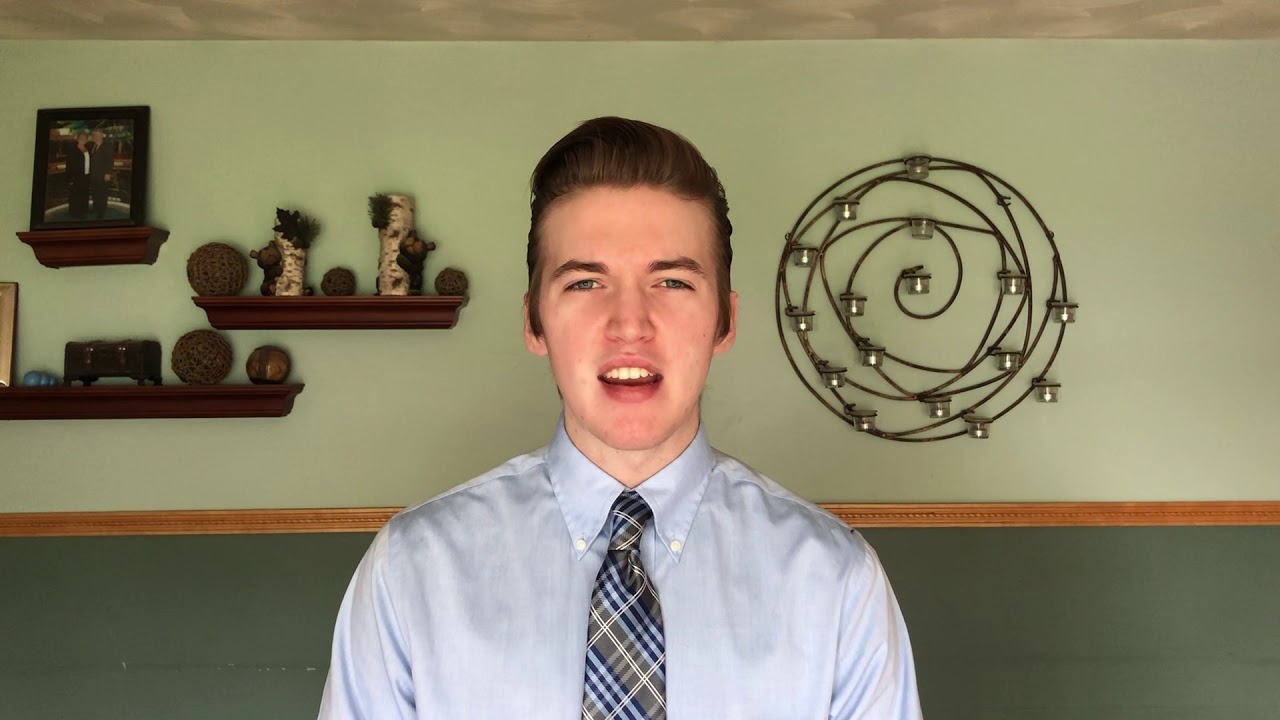 UB School of Nursing Commencement 2020 Student Speaker: Nicholas Ellis ...