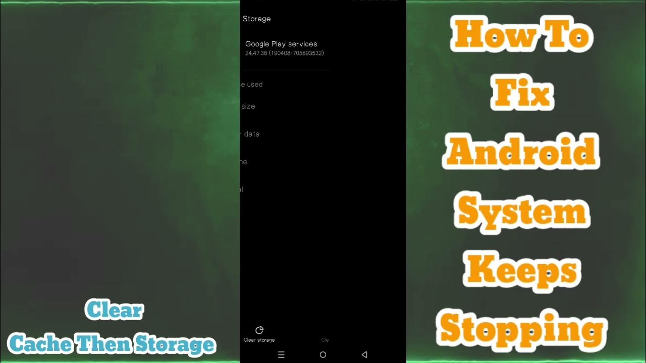 How to Fix Android System Keeps Stopping | Androids System Keeps Stopping Error Solutions - YouTube
