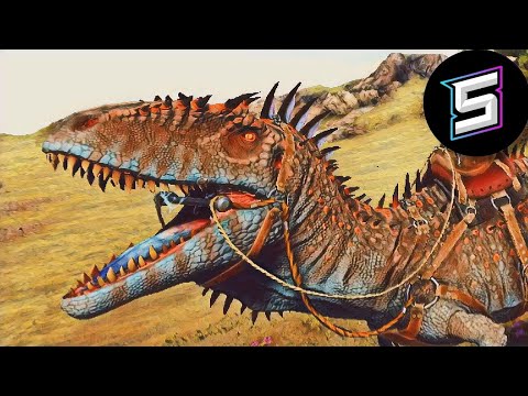 CARCHARODONTOSAURUS NASIL EVCİLLEŞTİRİLİR? - ARK SURVİVAL EVOLVED #26 ...