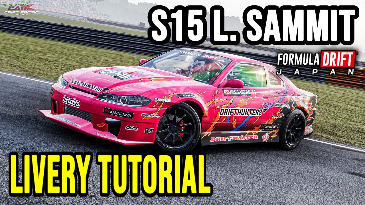 CarX Drift Racing - s15 L. Sammit FDJ [Livery Tutorial] - YouTube