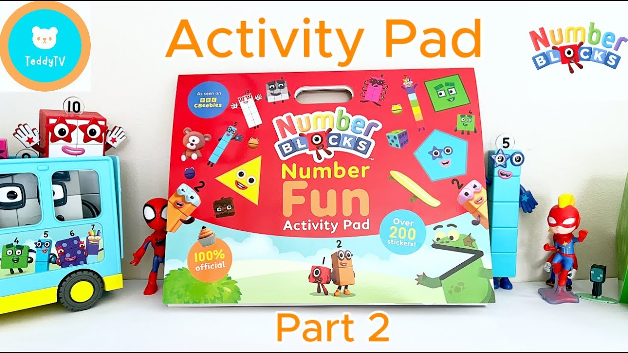 Numberblocks Learning Adventure Part 2 | Writing Numbers 6 to 10 - YouTube