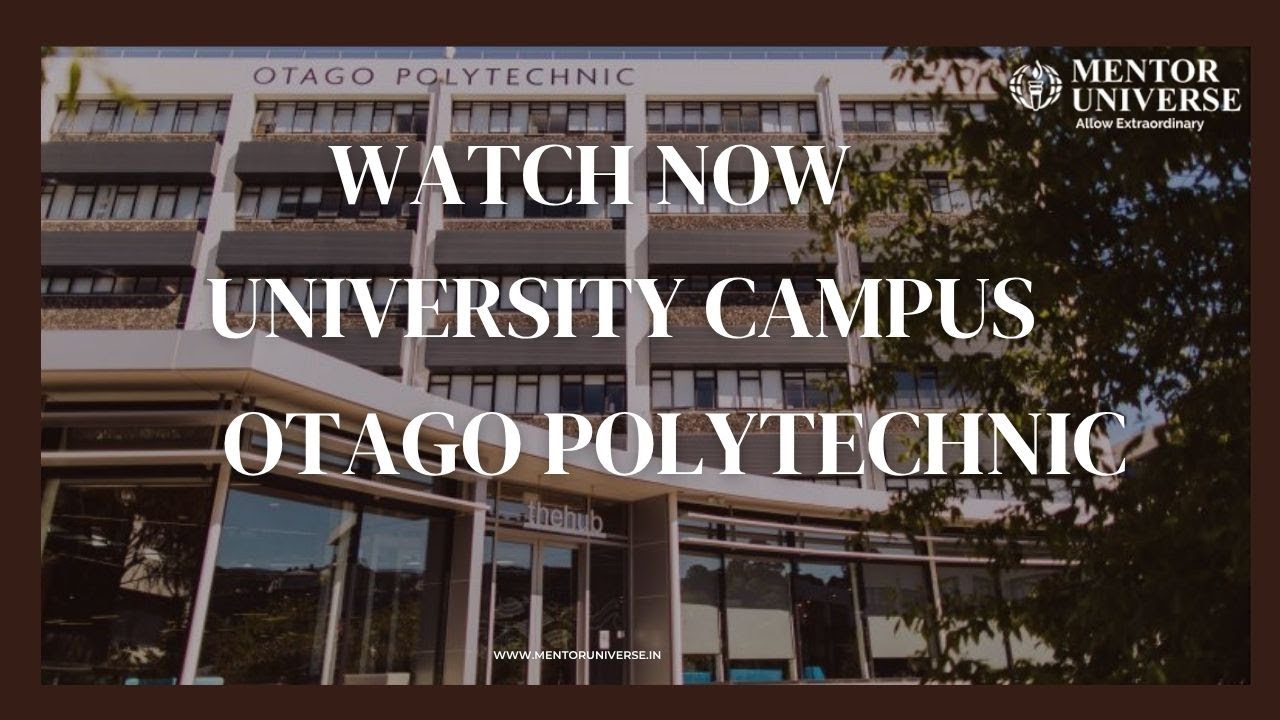 Otago Polytechnic 🇳🇿 | Campus Tour | Study in Dunedin, Auckland ...