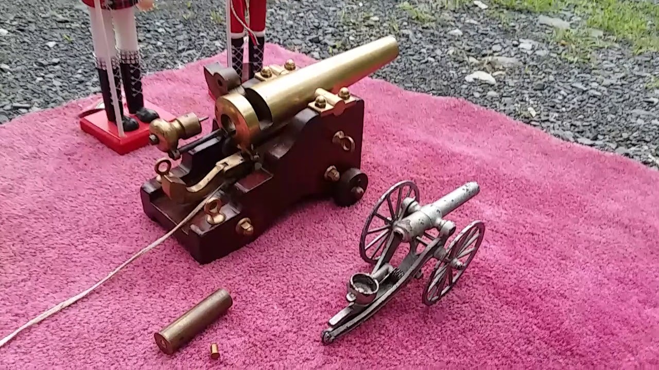 4th of July salute antique signal cannons 2018 - YouTube