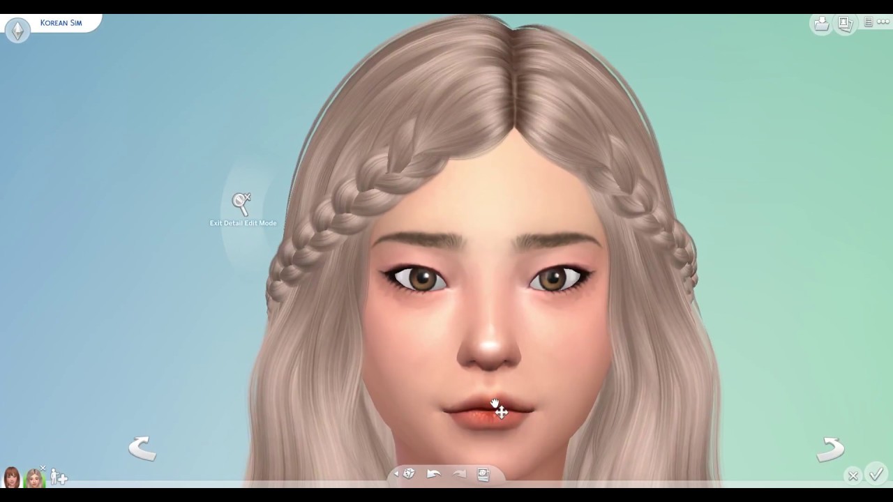 sims 4 // creating japanese and korean sim - YouTube
