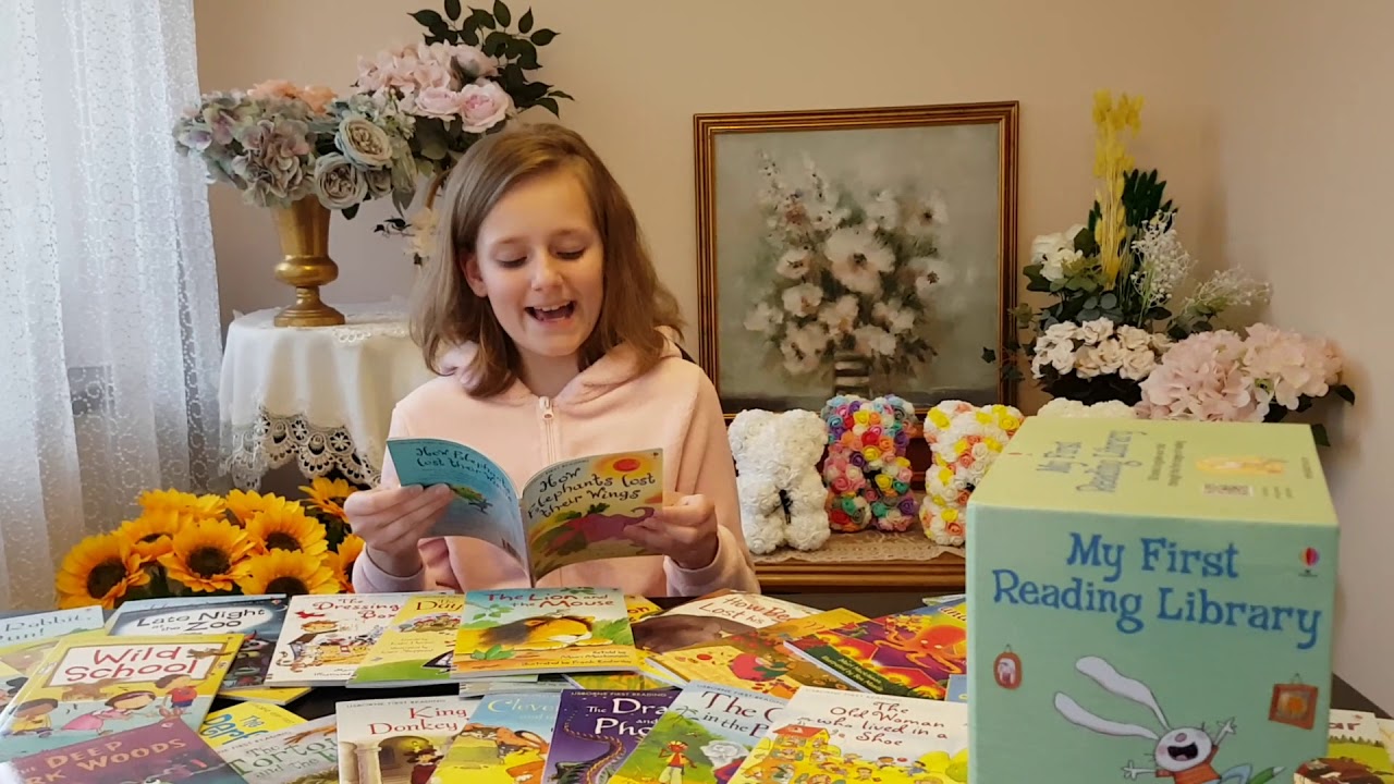 USBORNE My first reading library - YouTube