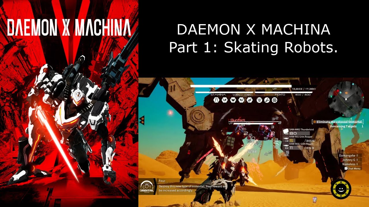 DAEMON X MACHINA Part 1: Skating Robots - YouTube