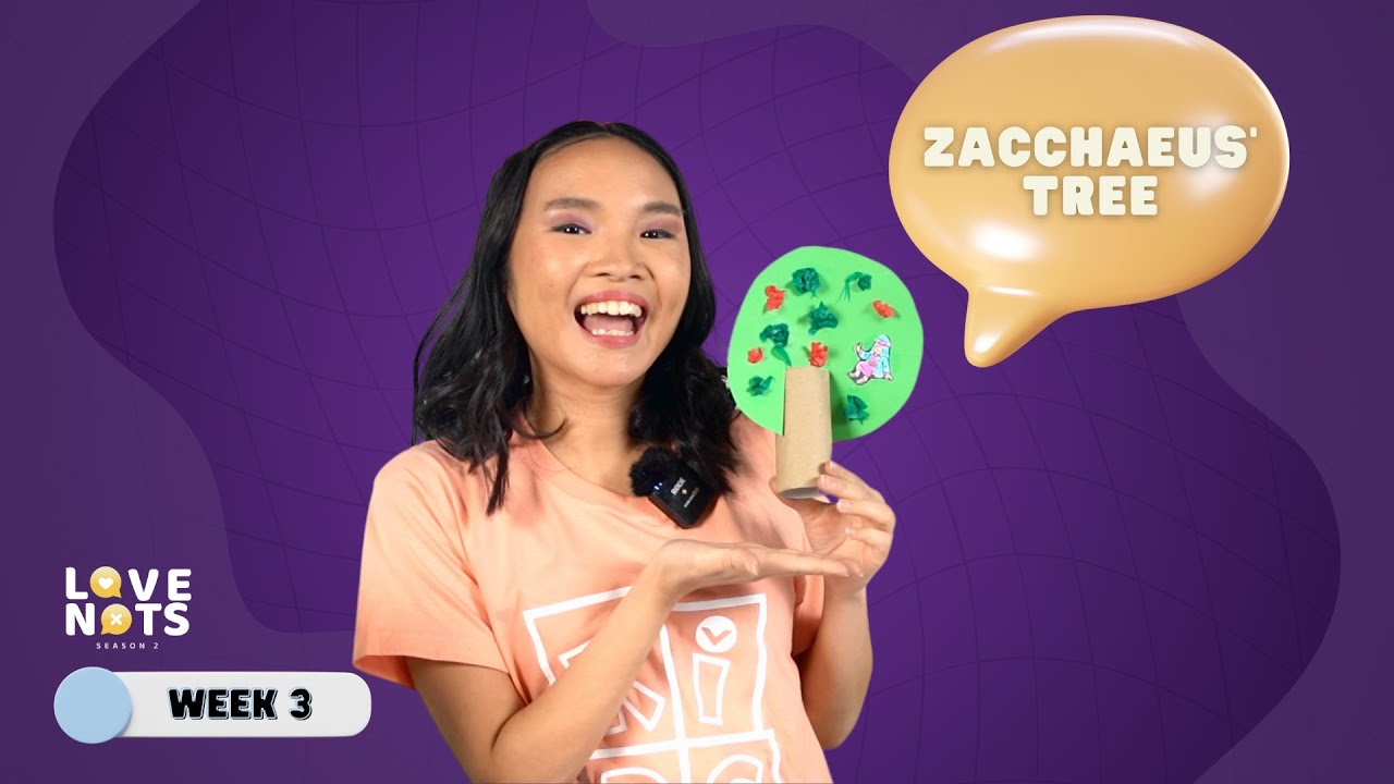 Easy Craft about Zacchaeus' Story in the Bible - YouTube