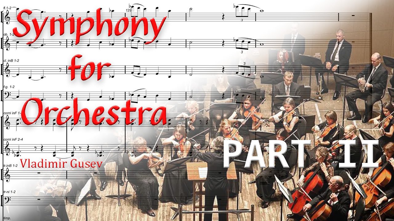 A symphony in four movements. Симфония в четырёх частях. - YouTube