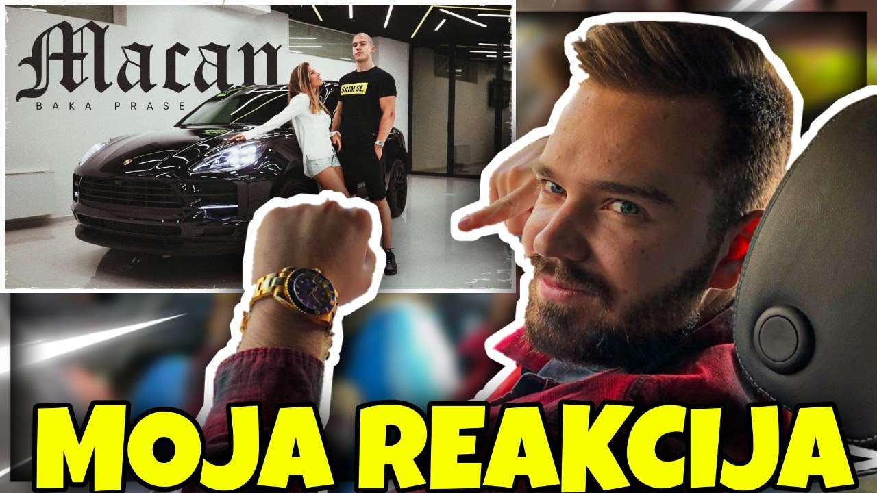 Baka Prase - MACAN *REAKCIJA U AUTU * - YouTube